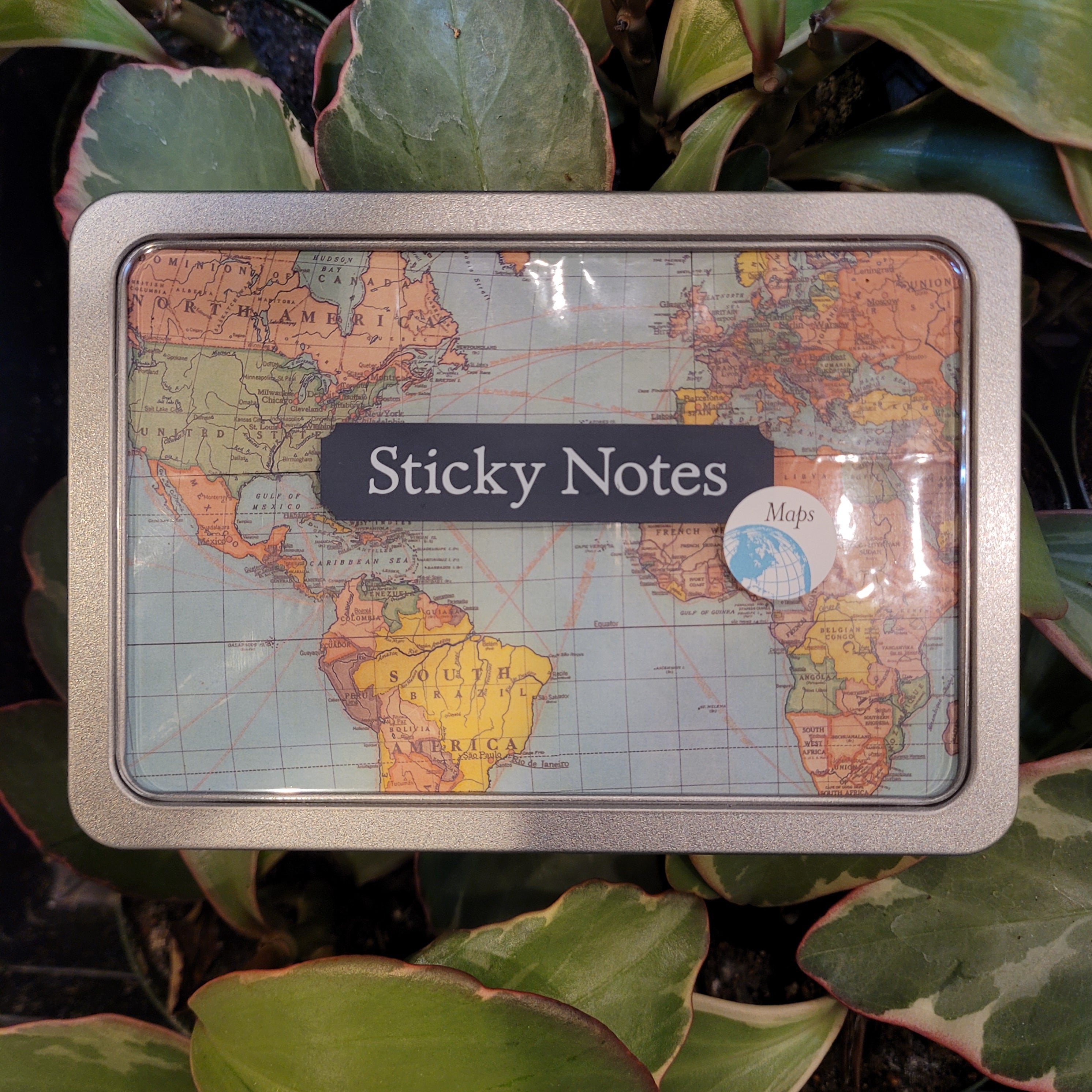 Vintage Maps Sticky Notes