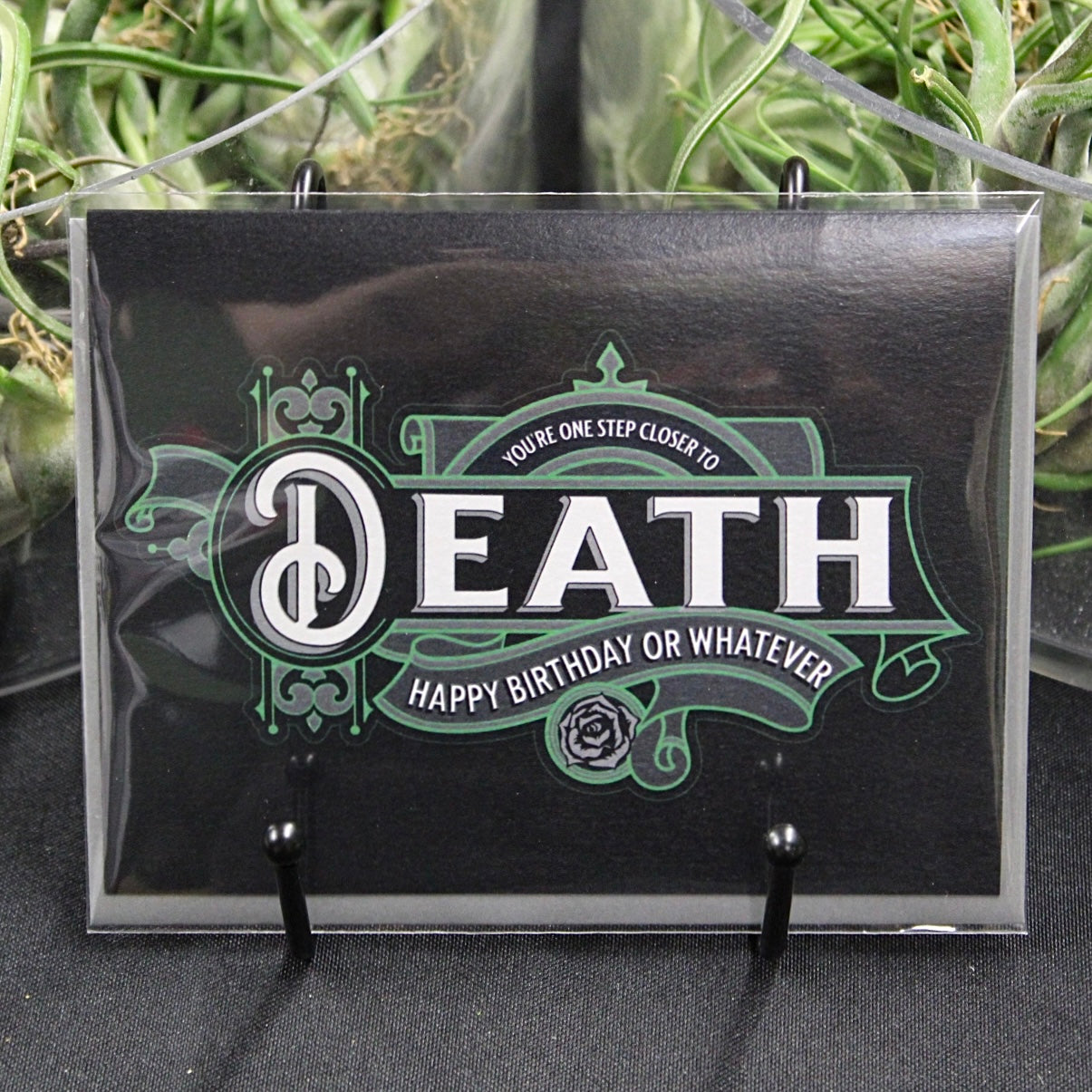 One Step Closer to Death Greeting Card